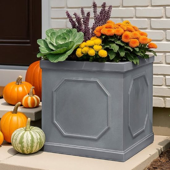 Square planters for garden: buy square flower pots online UK – IDEALIST