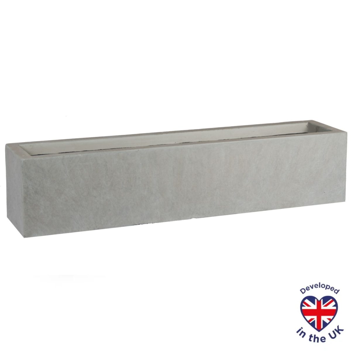 Rectangular trough garden planters: buy oblong plant pots online UK ...
