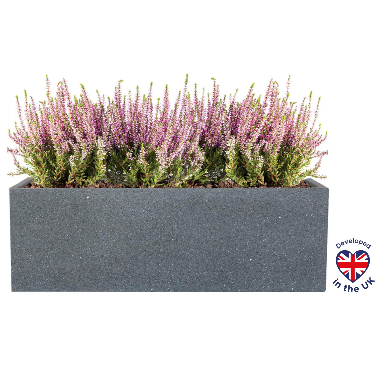 Rectangular trough garden planters: buy oblong plant pots online UK ...