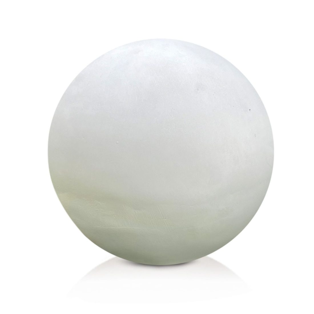 Concrete Effect White Washed Outdoor Garden Decorative Ball D40 H38 cm ...