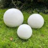 Concrete Effect White Washed Outdoor Garden Decorative Ball D40 cm buy ...